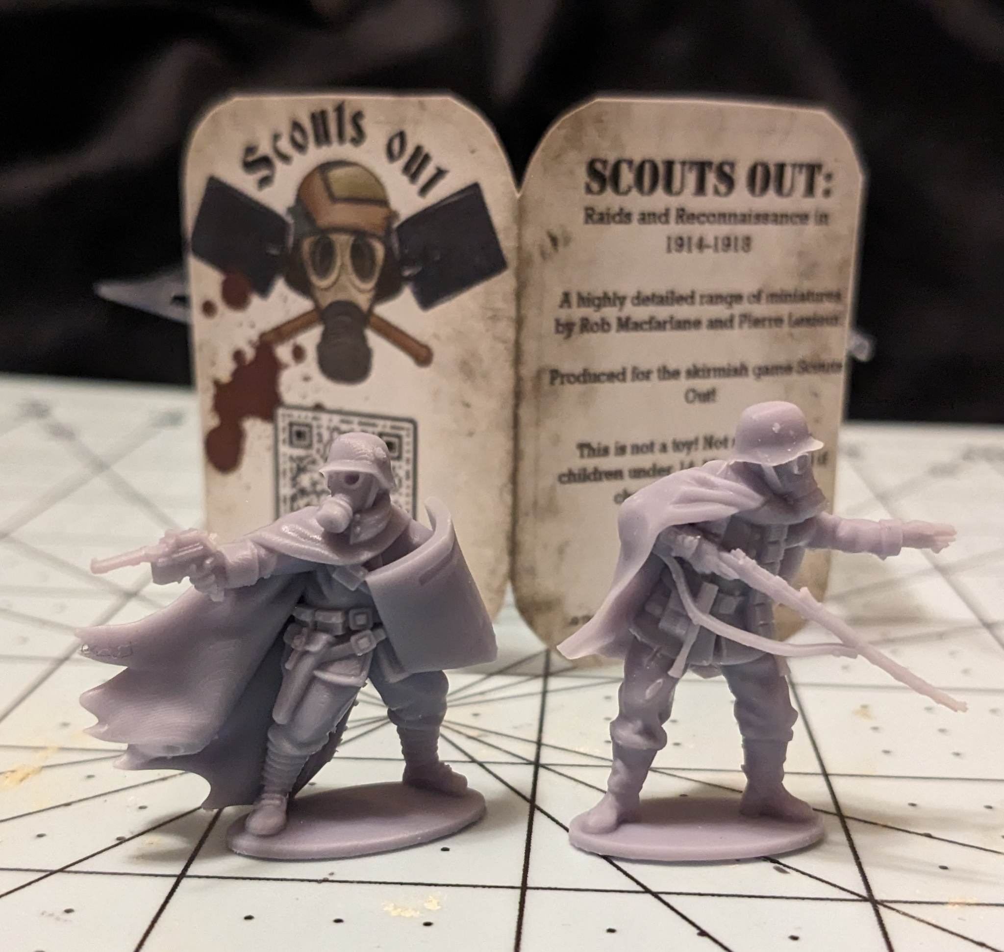Scouts out: German officers blister in review – McDougall Designs