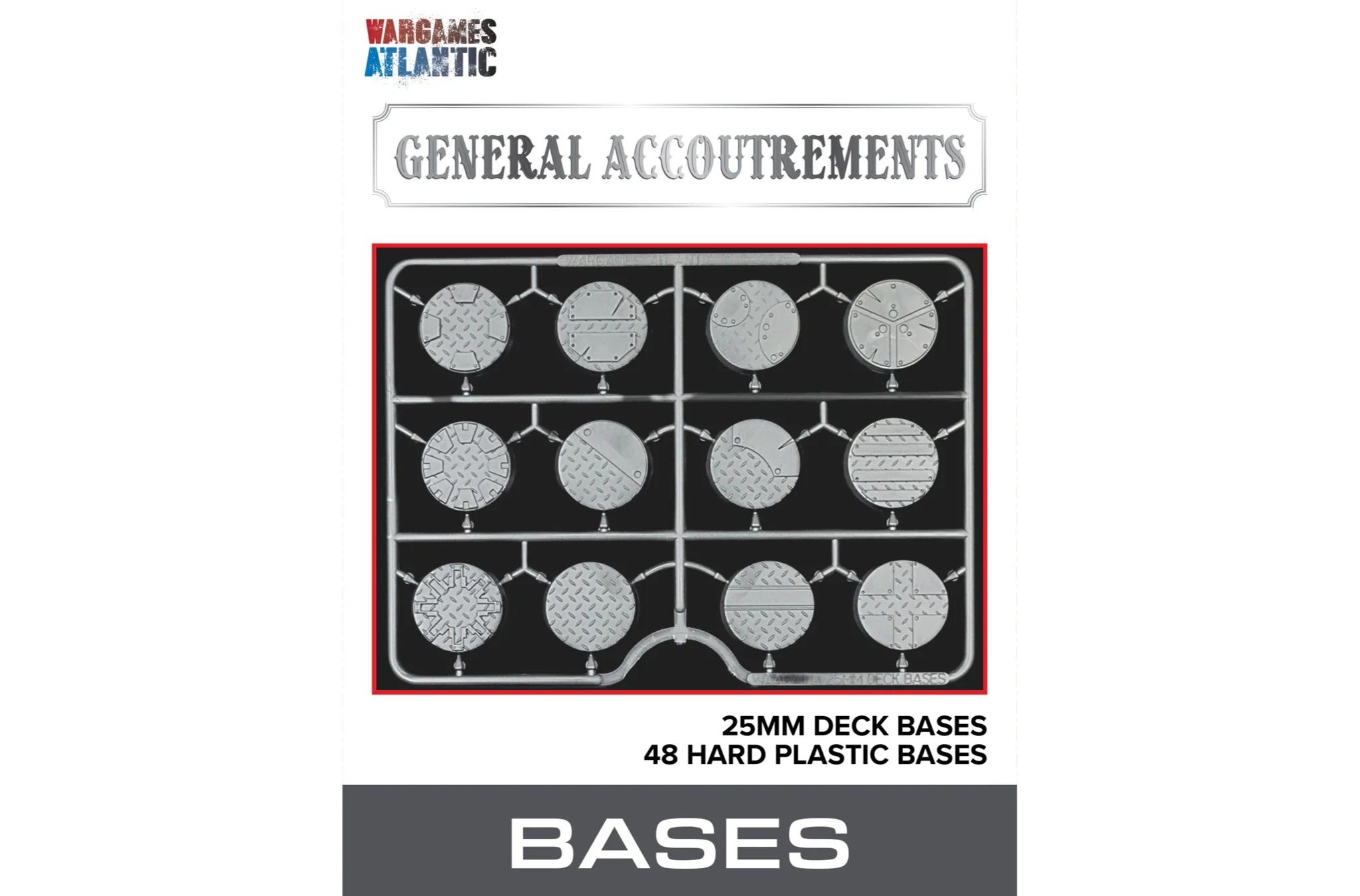 General Accoutrements 25mm Deck Bases – McDougall Designs