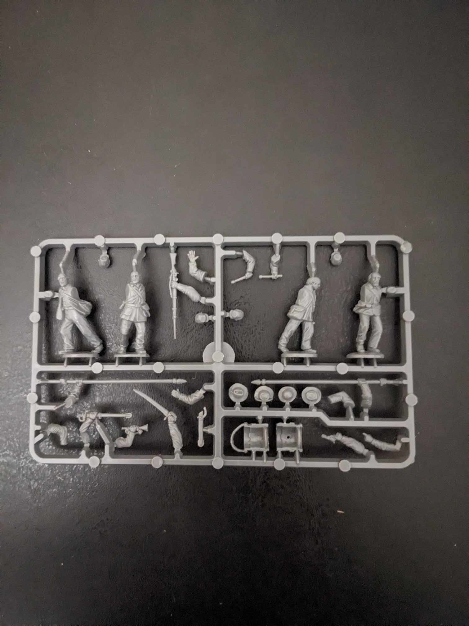 Perry American Civil War Union Infantry Command Frame – McDougall Designs