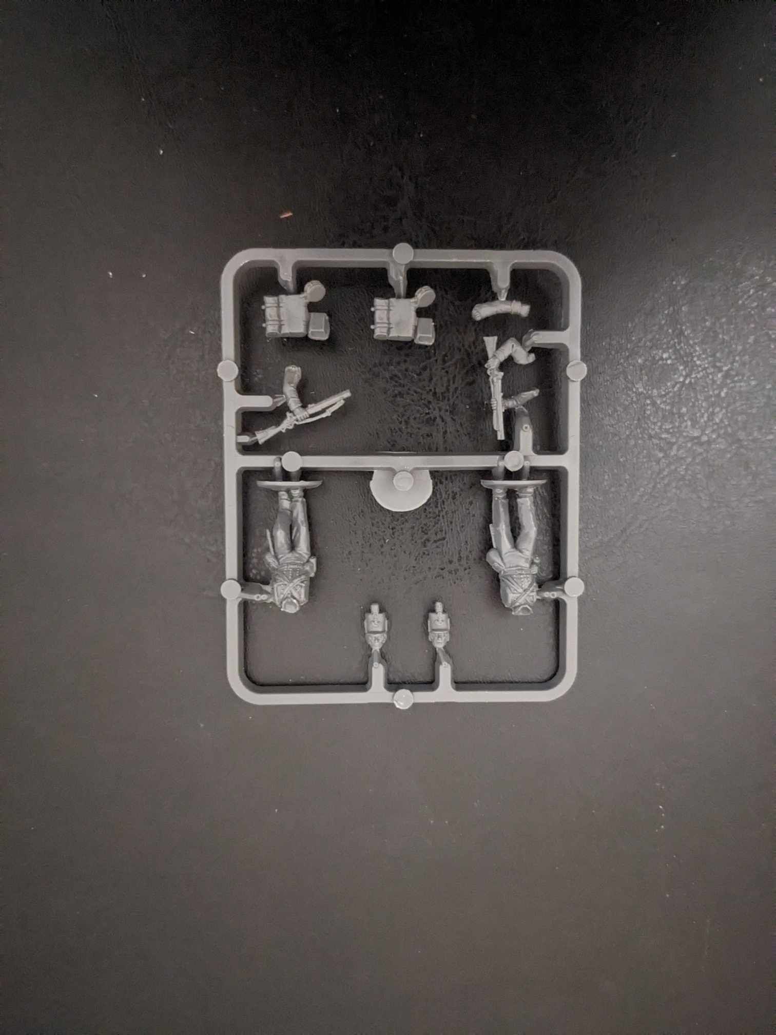 Perry Napoleonic British infantry 1805 rifleman frame – McDougall Designs