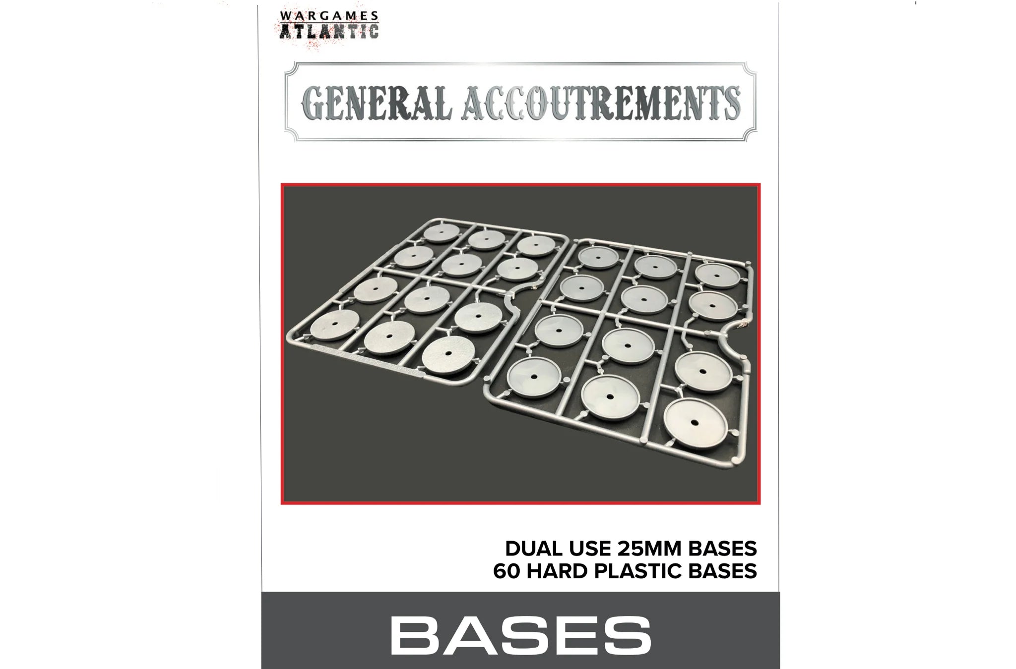 General Accoutrements 25mm dual-use bases boxed set – McDougall Designs
