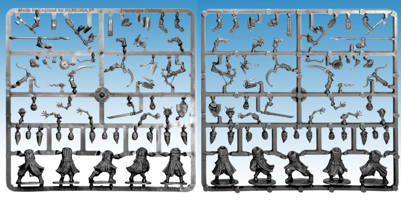 Frostgrave Cultists single sprue (Limited stock) – McDougall Designs