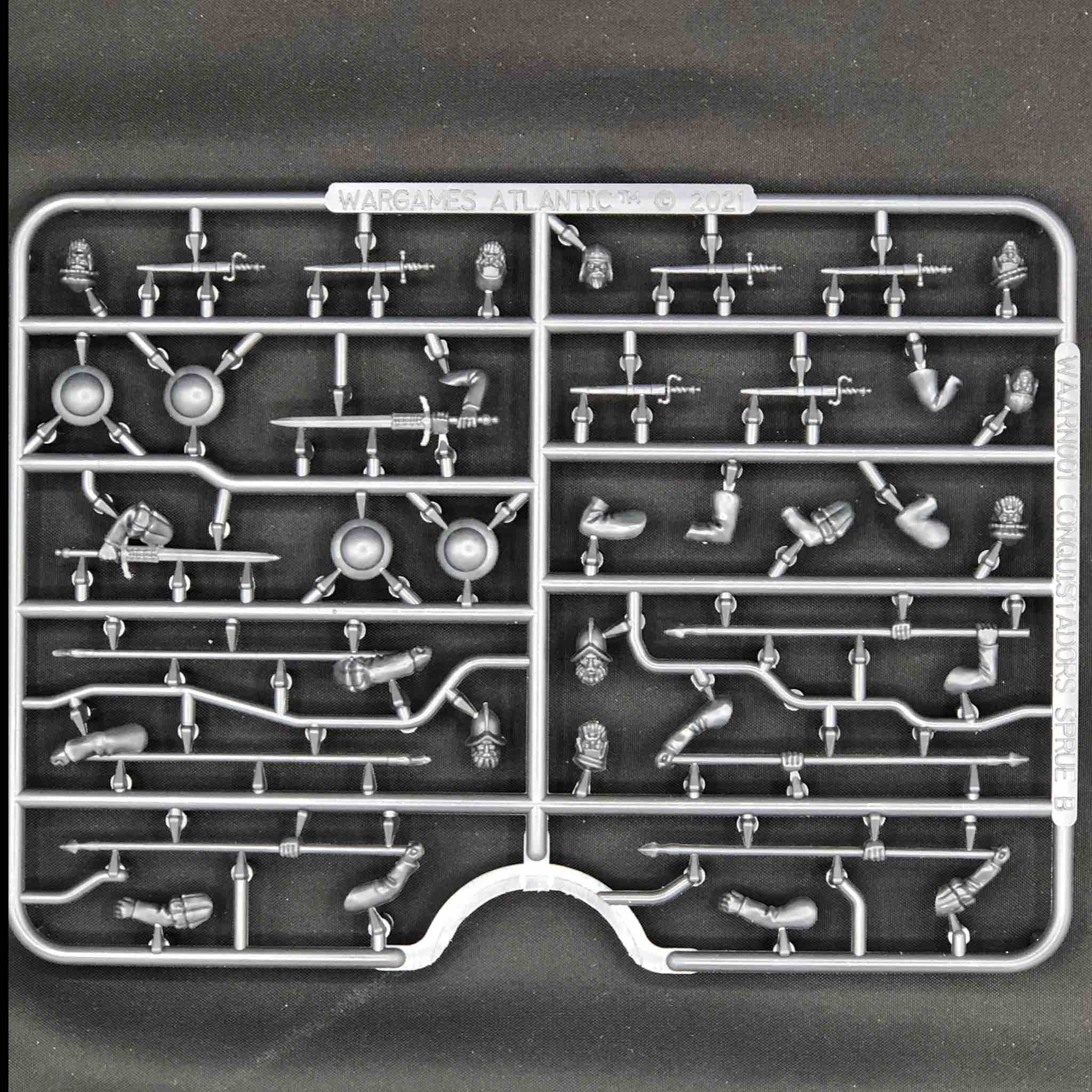 Conquistadors weapons sprue – McDougall Designs