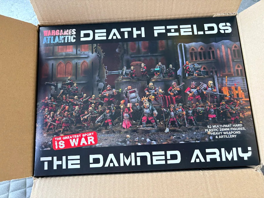 Wargames Atlantic The Damned Army box – McDougall Designs