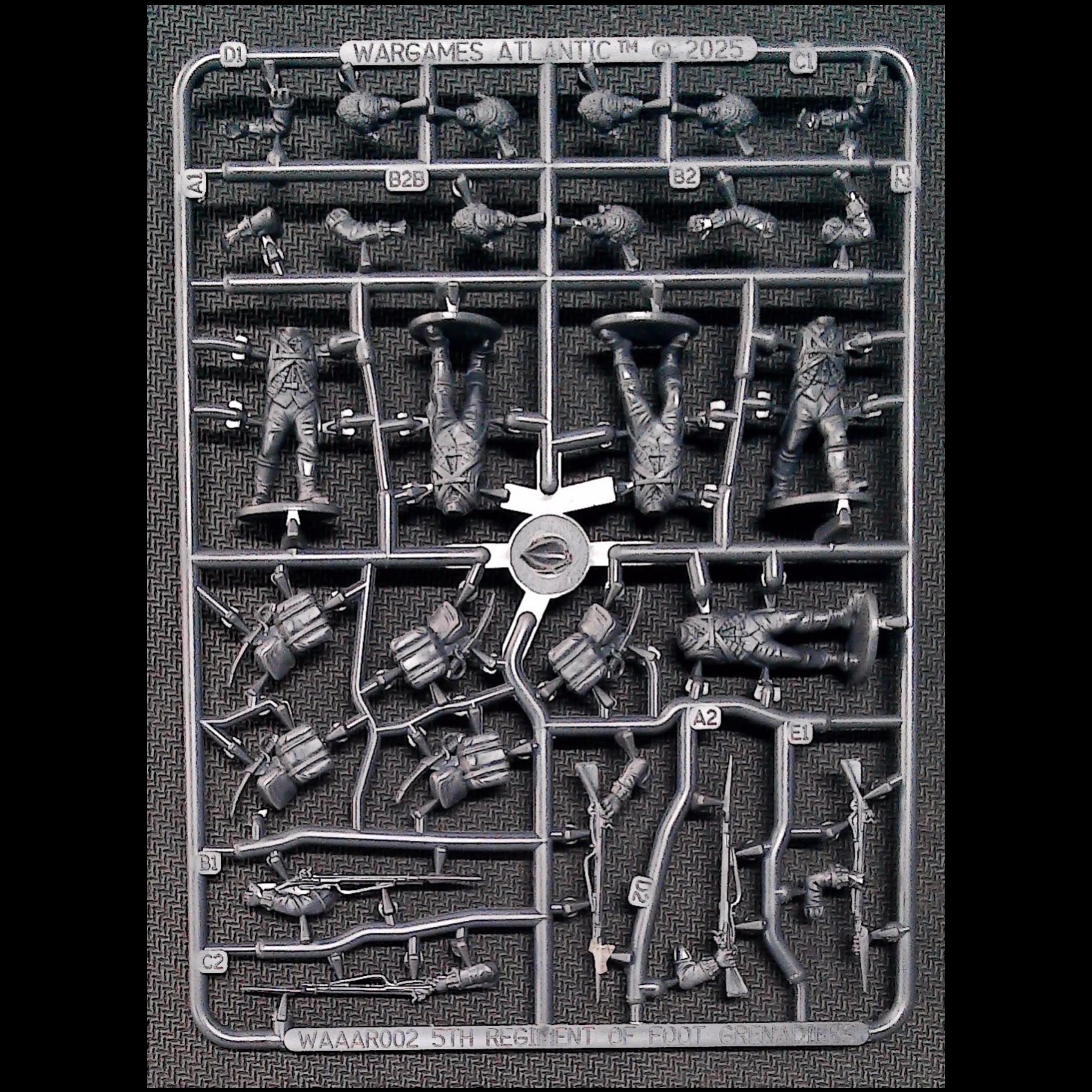 5th Regiment of Foot Grenadiers individual frame – McDougall Designs