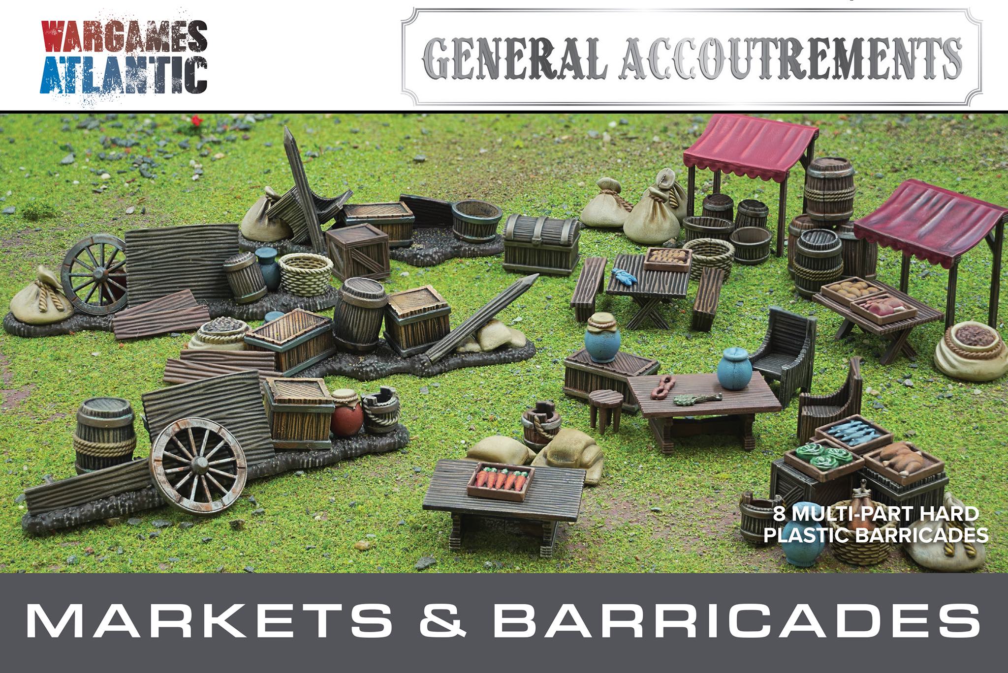Wargames Atlantic Markets & Barricades – McDougall Designs