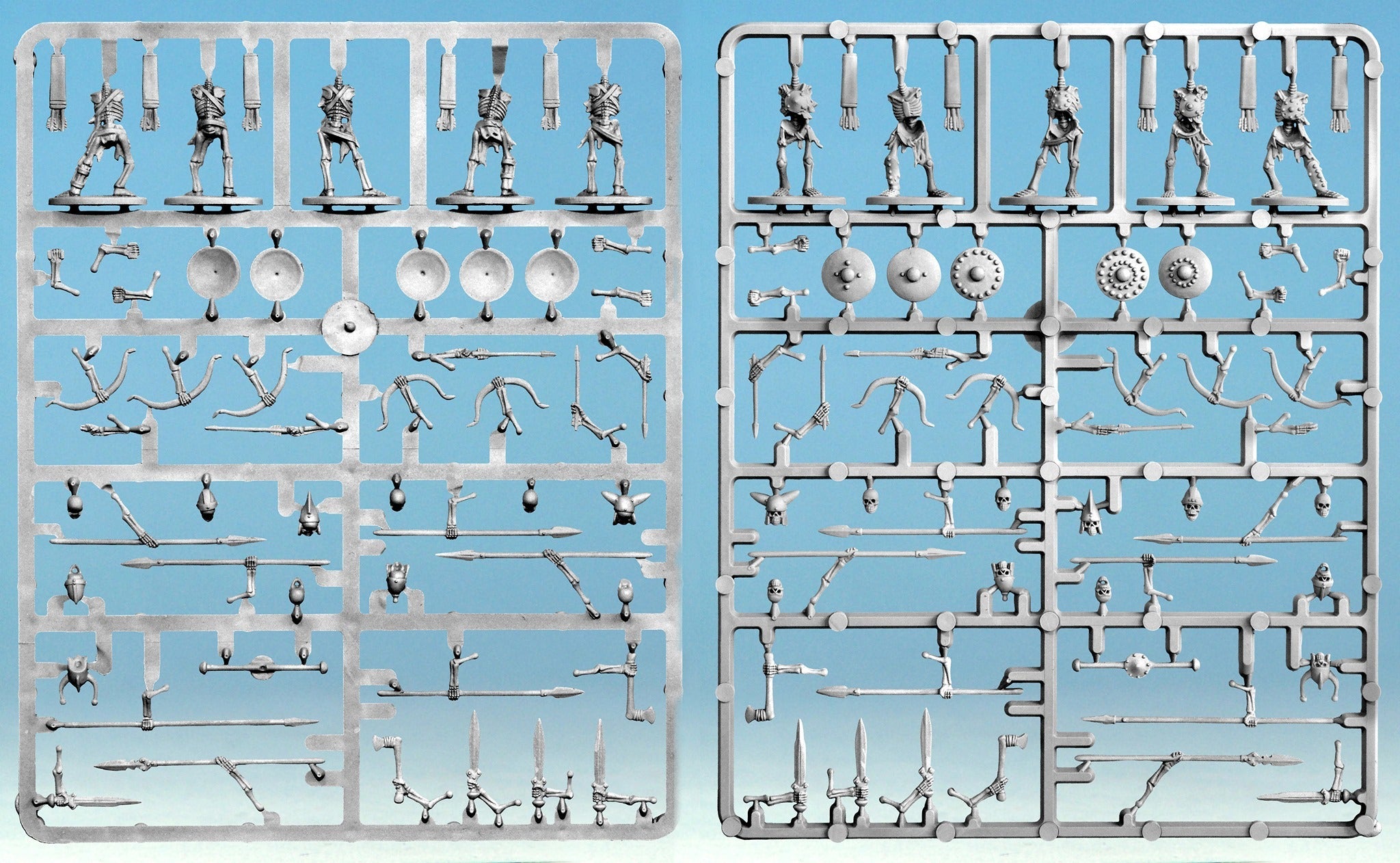Oathmark Skeleton Infantry single sprue (limited stock) – McDougall Designs