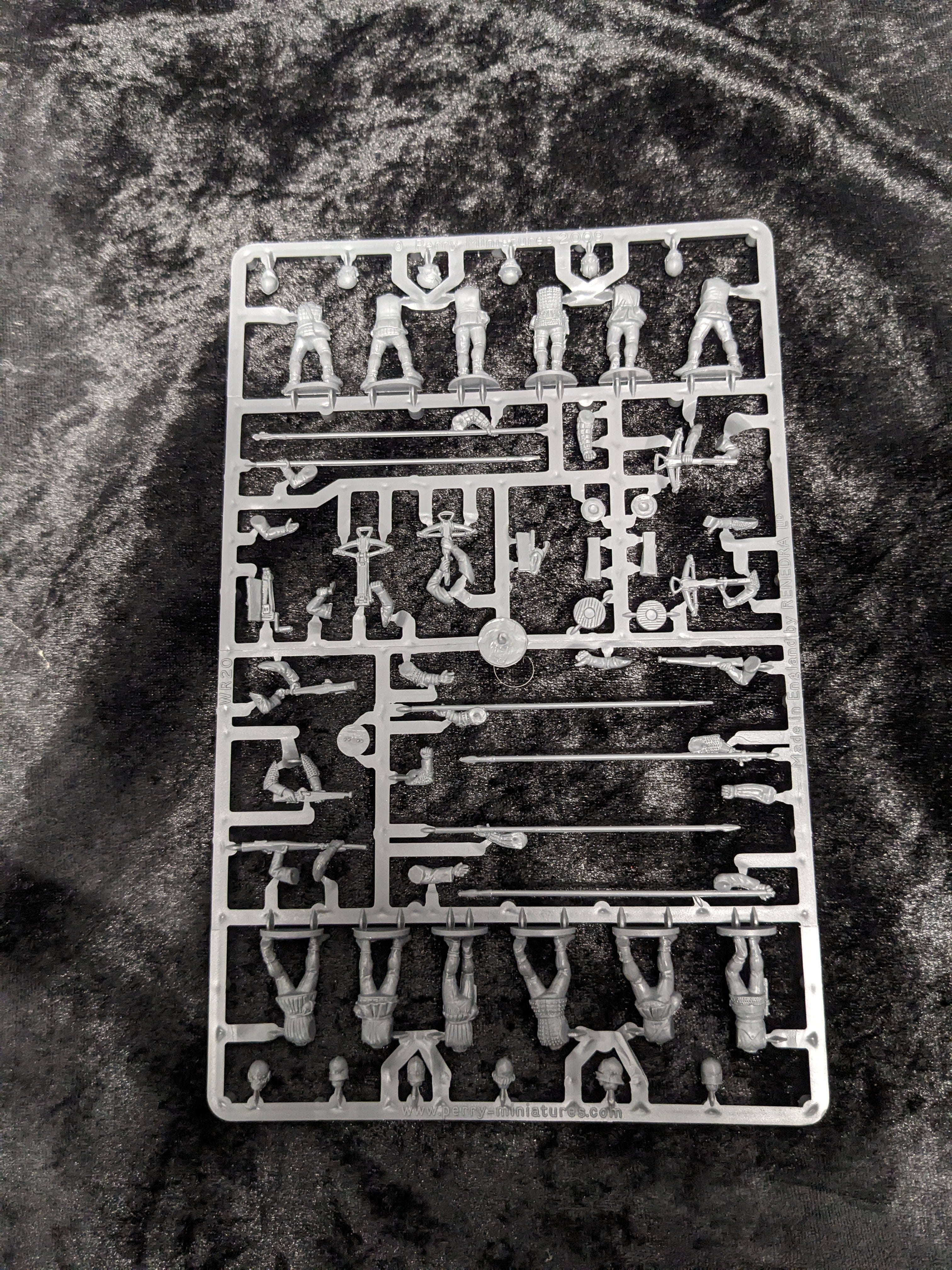 Perry European infantry Mercenaries 1450-1500 infantry frame ...