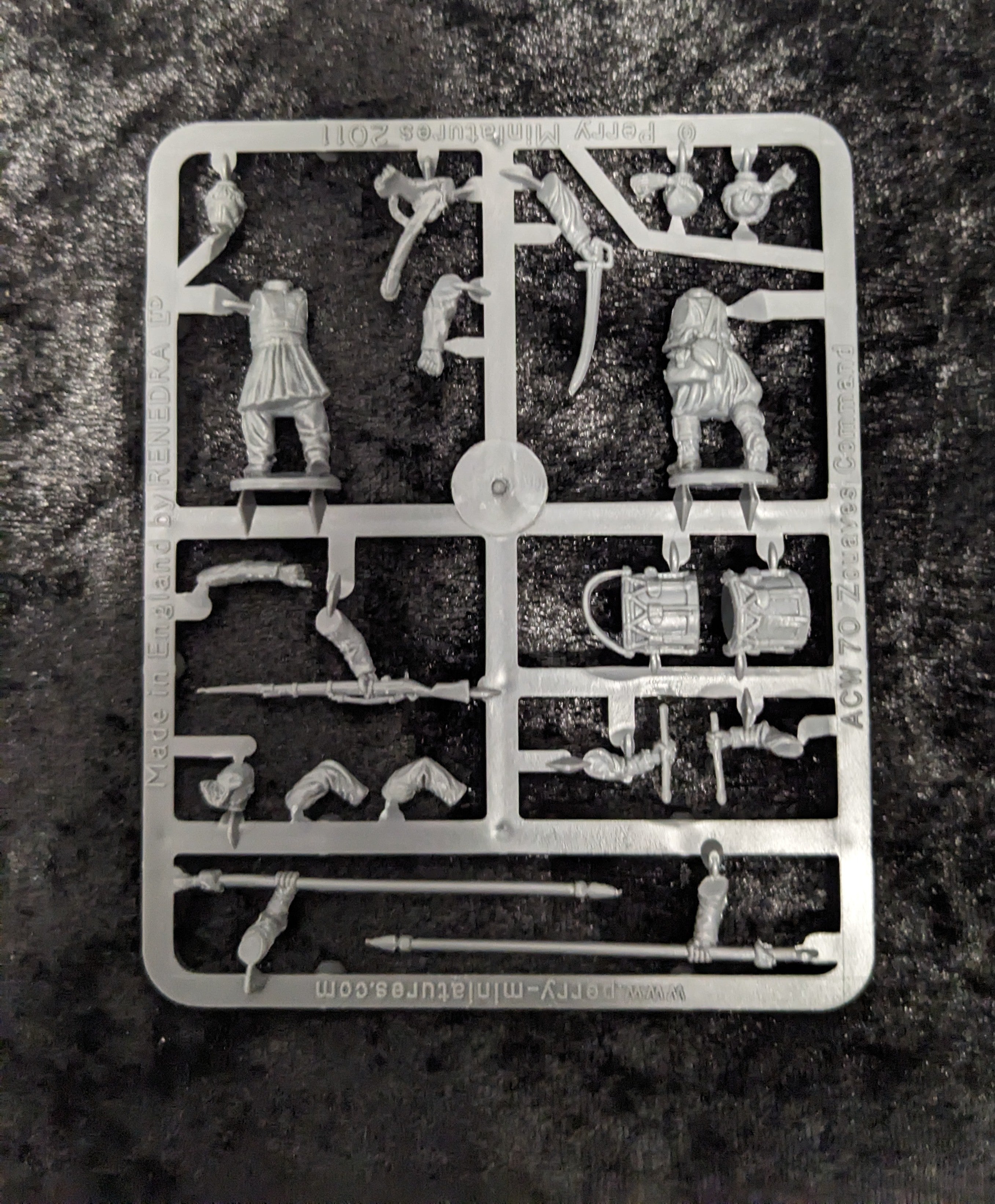 Perry Civil War Zouaves Command Individual frame – McDougall Designs