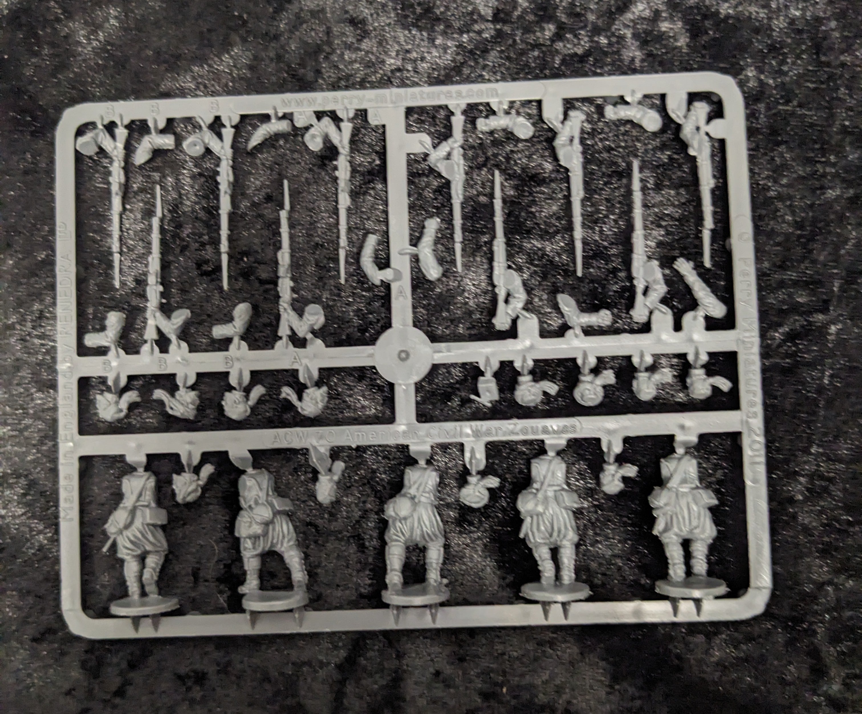 Perry Civil War Zouaves Individual frame – McDougall Designs