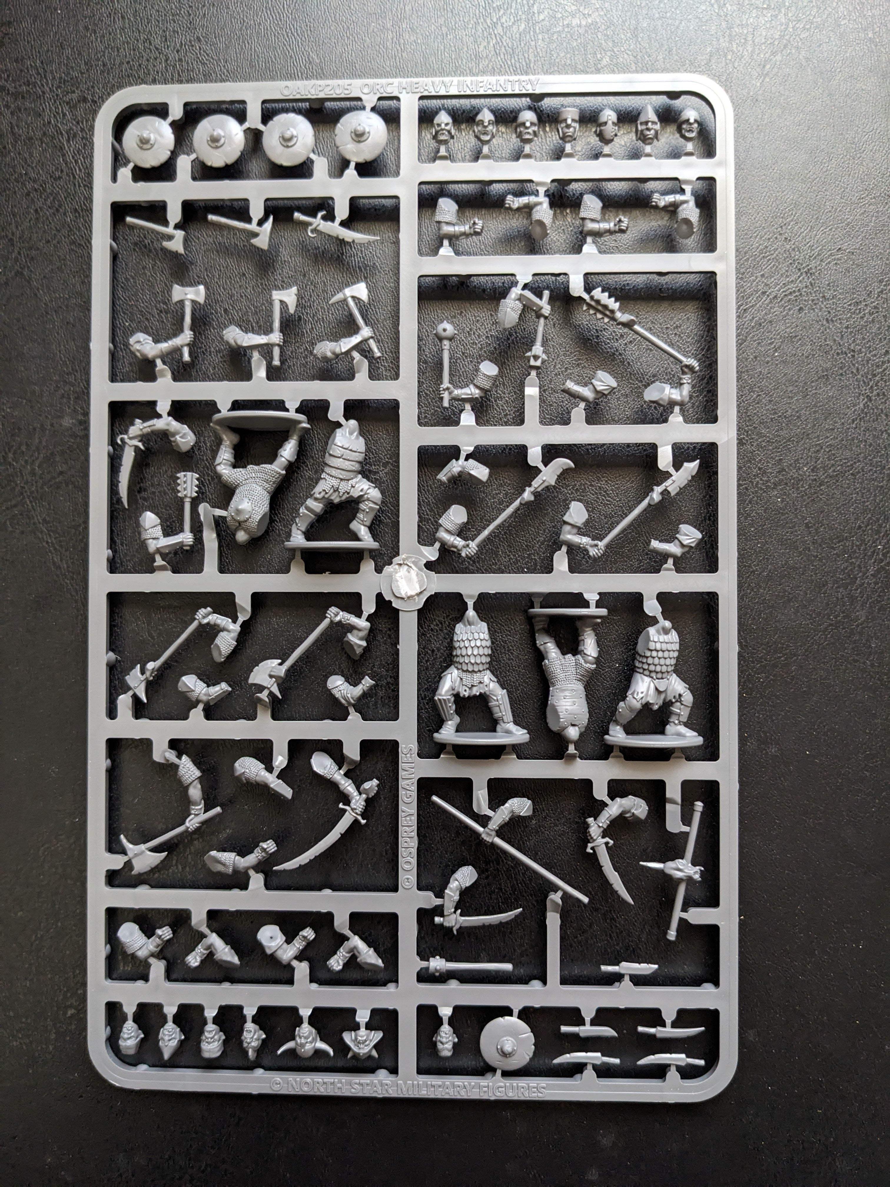 Oathmark Orc Heavy Infantry Individual Frame – McDougall Designs