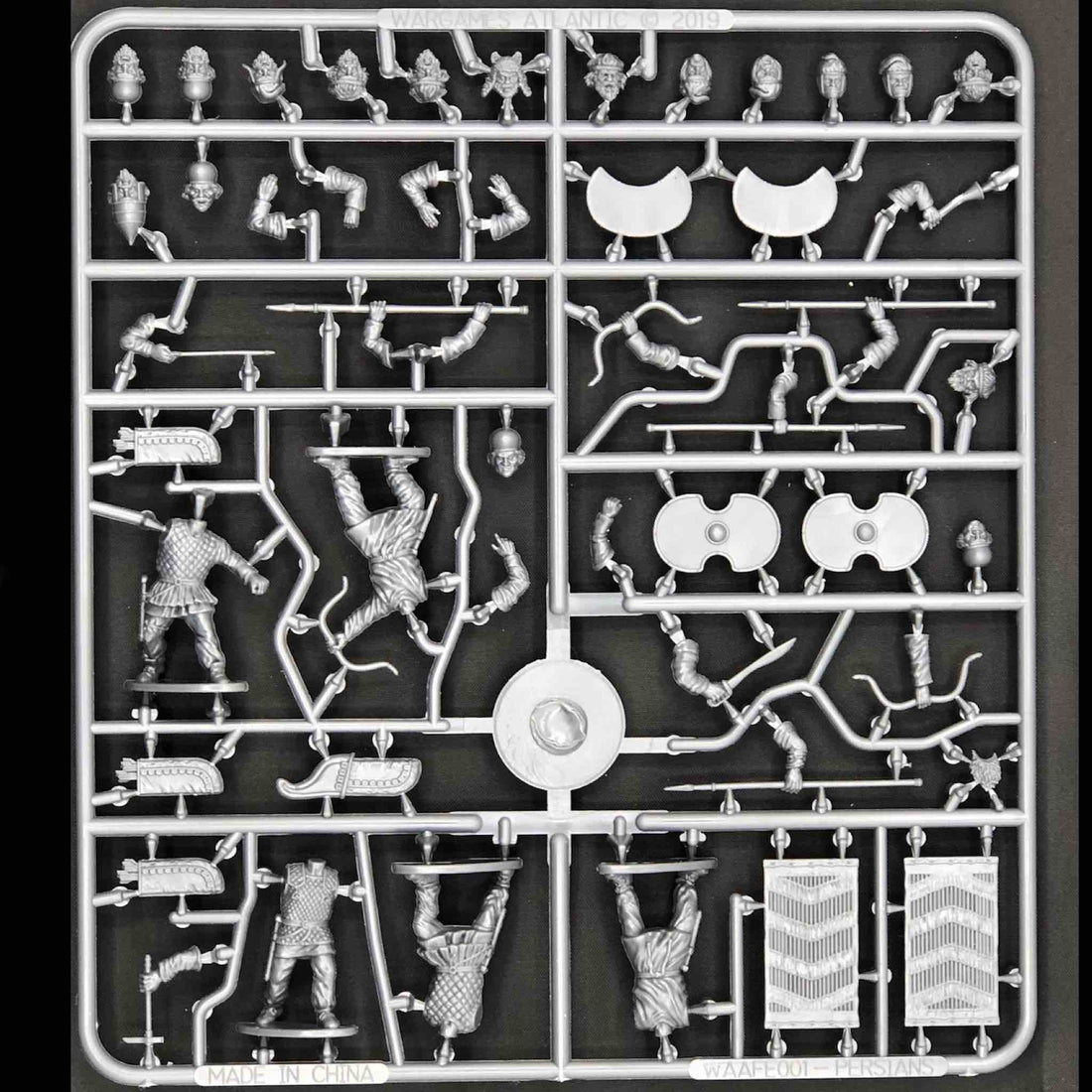 Wargames Atlantic Persian infantry individual Frame – McDougall Designs