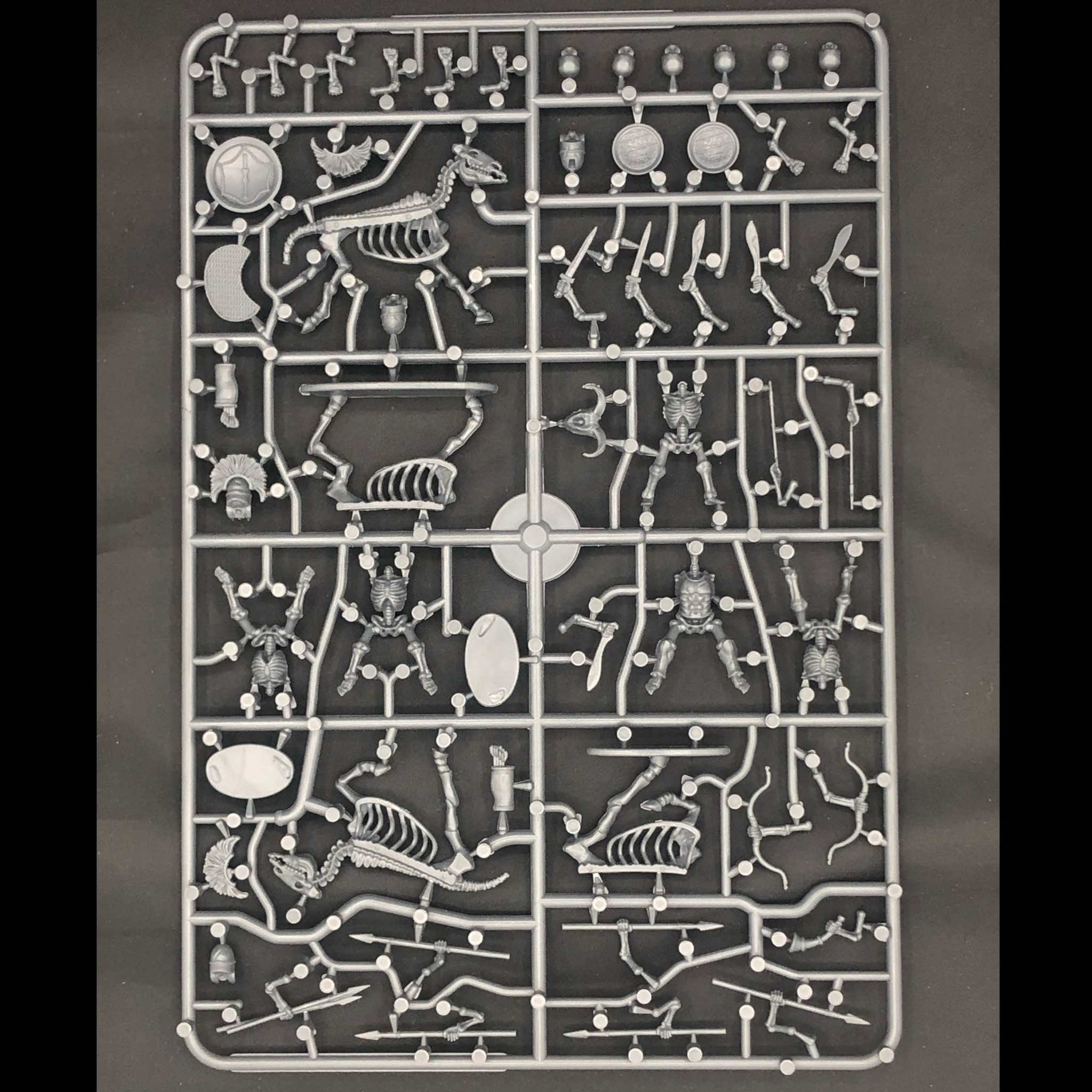Wargames Atlantic Skeleton cavalry sprue – McDougall Designs