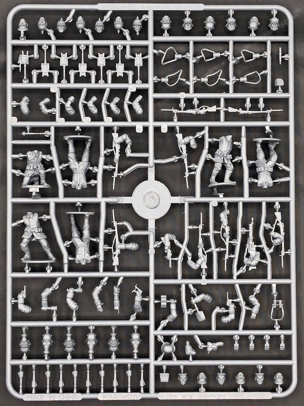 Great War German infantry sprue – McDougall Designs