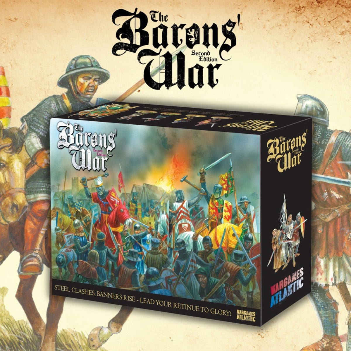 Wargames Atlantic Barons War 2 player set – McDougall Designs
