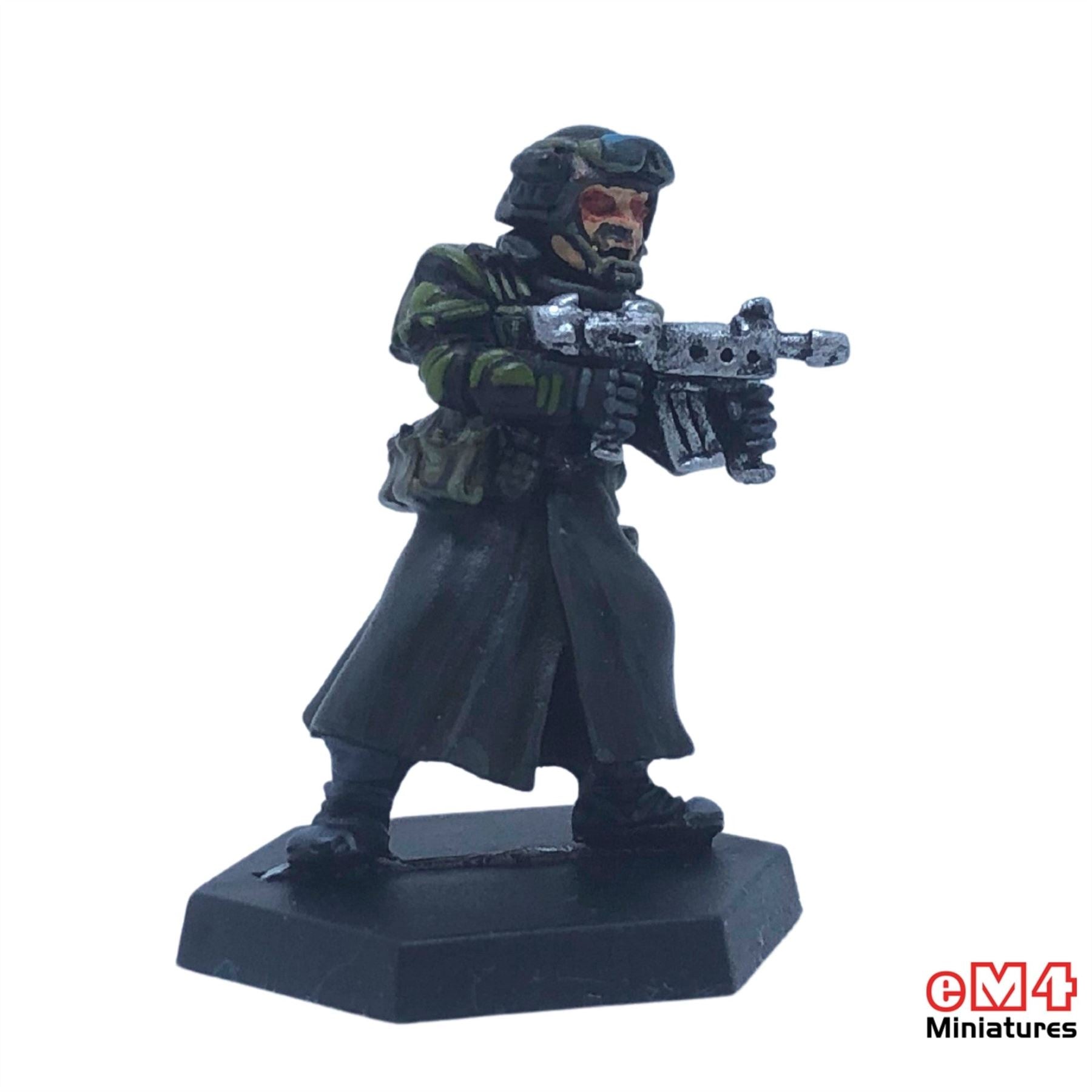 Mercenary with Sub Machine Gun Miniature – McDougall Designs